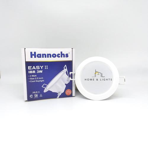 Jual Lampu Downlight LED Hannochs Easy II Bulat 3W - Putih - Jakarta Timur - Home and Lights ...