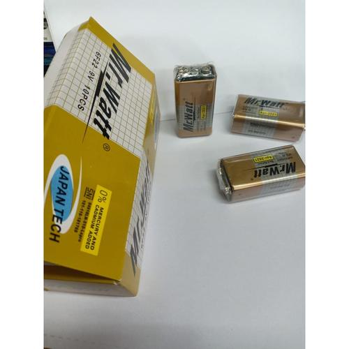 Jual Baterai Battery MR WATT Kotak 9v 9volt 9 volt Batre Kotak MURAH ...