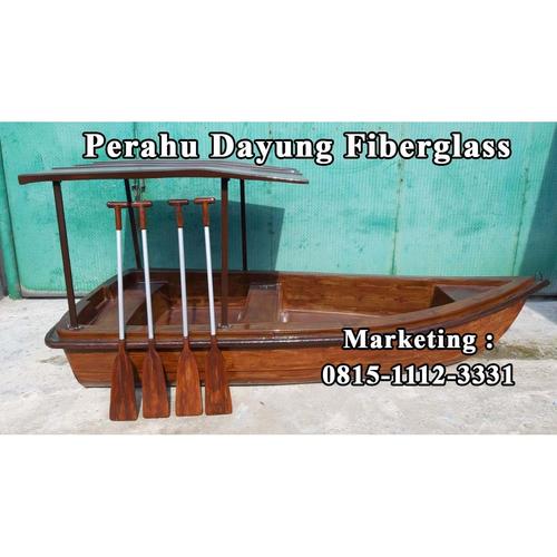 Jual Perahu Dayung Fiberglass, Perahu Fiber - Motif Kayu - Jakarta ...