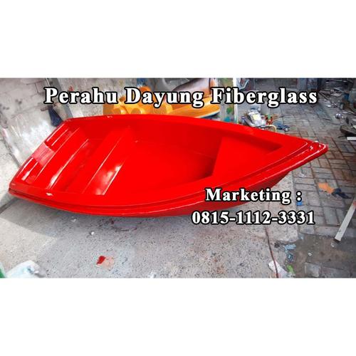 Jual Perahu Dayung Fiberglass, Perahu Fiber - Merah - Jakarta Barat ...