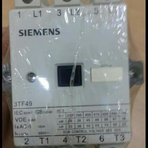 Jual Contactor / Kontaktor Tipe 3TF49-22 220V Merk Siemens - Jakarta ...