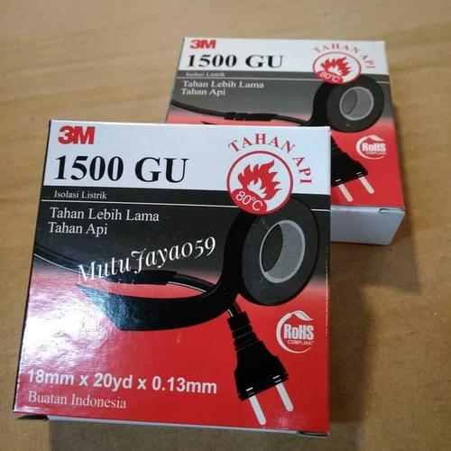 Jual Isolasi 3M 1500 GU Hitam/ Tahan Panas/Isolasi Listrik - Jakarta ...
