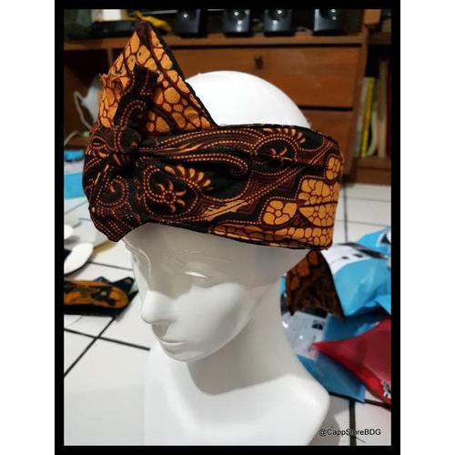 Jual MURAH IKAT KEPALA TRADISIONAL BATIK SUNDA IKET SUNDA IKAT-SUNDA ...