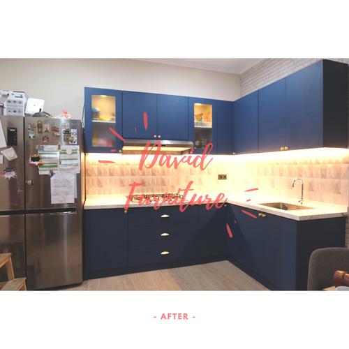 Jual kitchen set modern anti rayap pvc dengan hpl lamitak pik - Jakarta ...