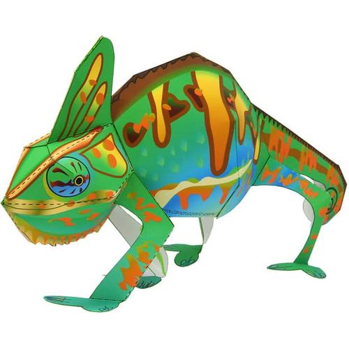 Jual Veiled Chameleon Papercraft - Kab. Bekasi - Papercraft Tiviti ...