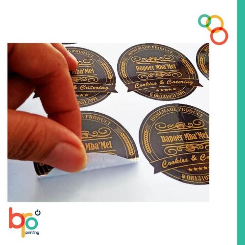 Jual CETAK STIKER VINYL PUTIH UKURAN A3 LABEL KEMASAN ANTI AIR - Kab ...