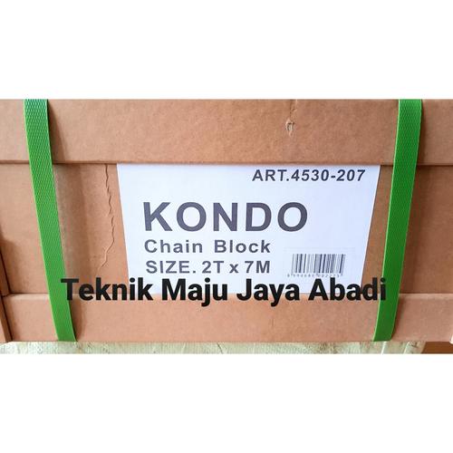 Jual KONDO Chain Block 2Ton x 7Meter - Jakarta Barat - Teknik Maju Jaya ...