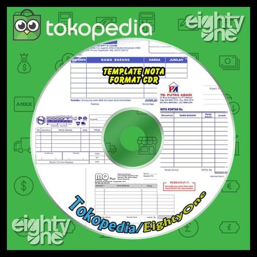 Jual DISKON TEMPLATE DESAIN NOTA & KWITANSI FORMAT CORELDRAW BEST ...