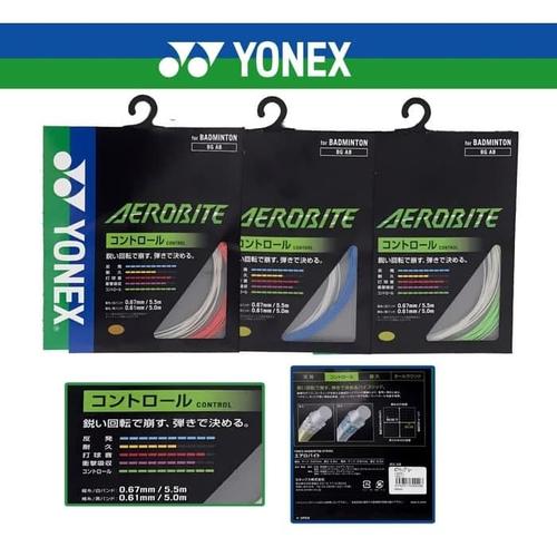Jual YONEX SENAR BADMINTON BG AEROBITE JAPAN ORIGINAL - WHITE BLUE ...