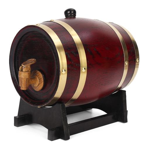 Jual Import - 1.5L/3L/5L Wooden Timber Red Wine Oak Barrel Whisky Rum ...