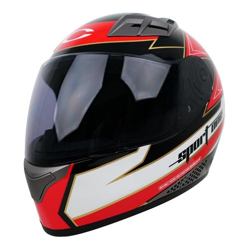 Promo Cargloss NS1 Helm Full Face - Seca Red Deep Black - Merah, SIZE ...