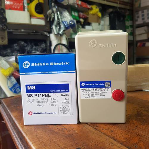 Jual Direct Online Stater Shihlin 4.4A / DOL / Motor Stater / MS-P11PBE - Jakarta Pusat - Bina ...