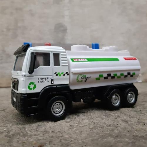 Jual Diecast Truk Tanki Alloy - Mainan Miniatur Truck Tangki Mobil Anak ...