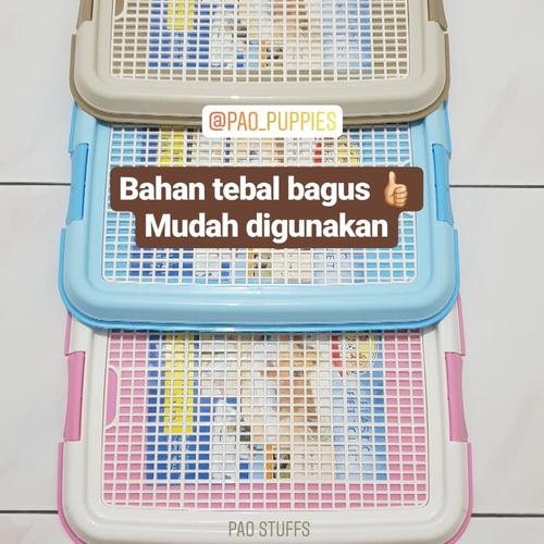 Jual Pee poo tray dog, pet toilet hewan anjing,alas pipis pup.training ...