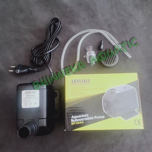 Jual Armada Submersible Pump Sp 104A untuk Aquascape / Aquarium ...