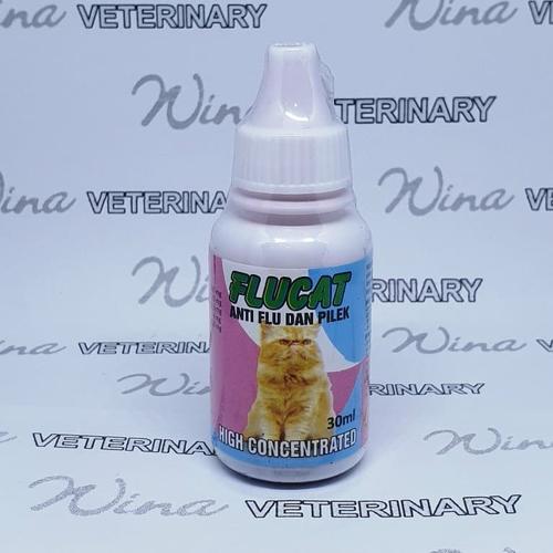 Jual FLUCAT / FLU CAT obat flu pilek batuk hidung berair pada kucing ...