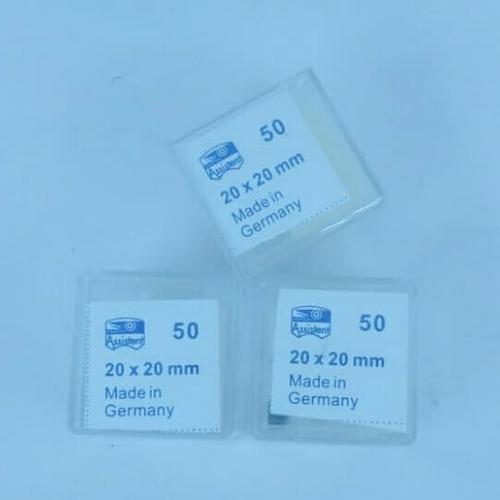 Jual cover glass mikroskop/deglass uk 20x20 mm - Kota Depok - Alkes ...