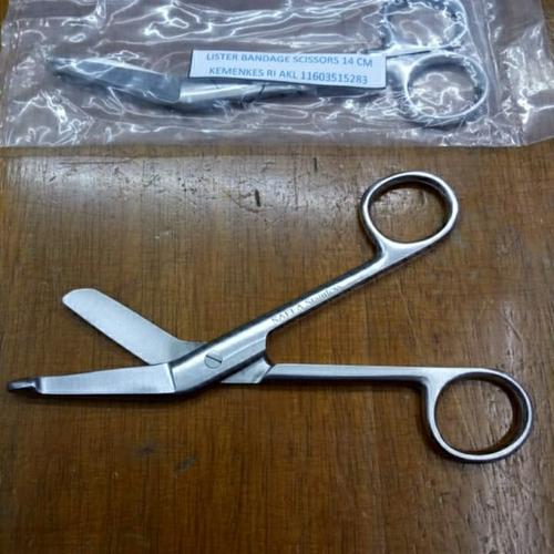 Jual Gunting Verban 14cm/perban perlengkapan p3k/gunting stenlis ...