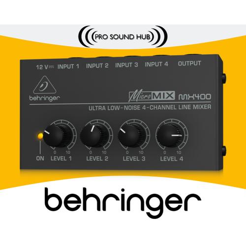 Jual Behringer MX400 Mixer 4 Channel Ultra Low-Noise - Kota Bekasi ...