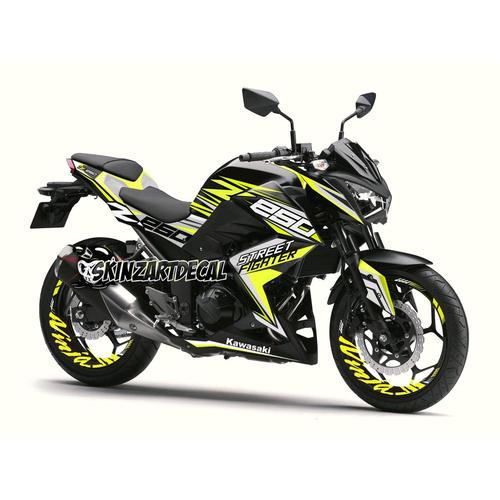 Jual sticker decal ninja 250z yelow flo custom - Jakarta Pusat - Farah ...