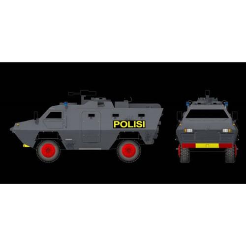 Jual DIY Papercraft Kendaraan POLISI BARACCUDA - Kota Bandung ...