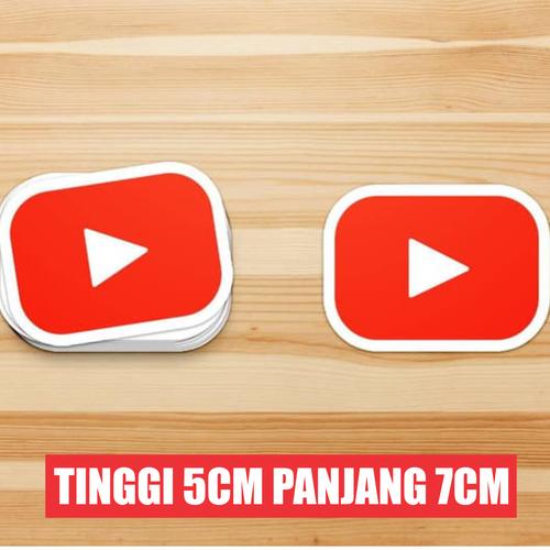 Jual STICKER LOGO MERAH YOUTUBE - Kab. Tangerang - Tentangkita | Tokopedia
