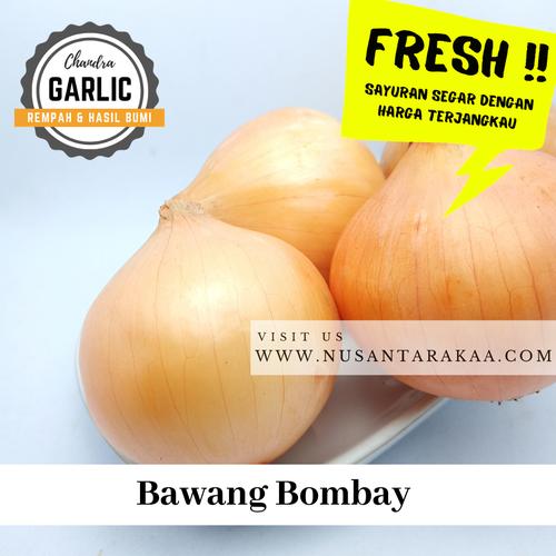 Jual bawang bombay / bombai 500 gr - Jakarta Timur - chandra garlic ...