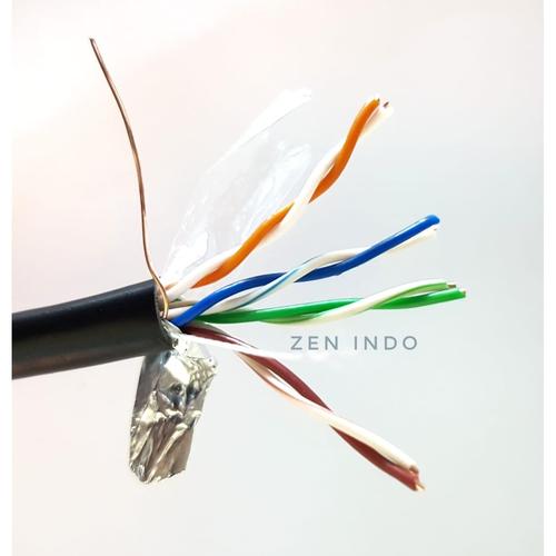 Jual Kabel Lan FTP Cat5E Spectra Outdoor Hitam per Meter - Jakarta ...
