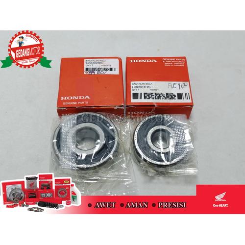 Jual LAHER BEARING RODA DEPAN BELAKANG CB 150R CB150 R ASLI HONDA 6301 ...