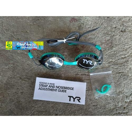 Jual Kacamata Renang TYR Velocity Mirrored -Fina Approved- Original ...