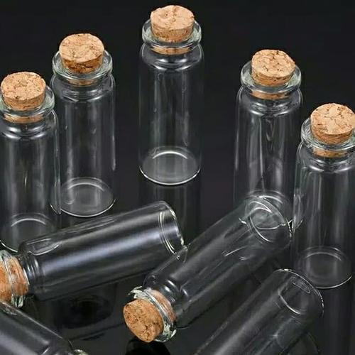 Jual botol kaca kecil botol mini tutup gabus 15ml craft diy - Jakarta ...