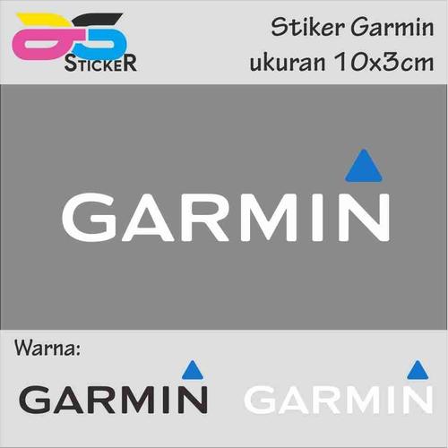 Jual Cutting Sticker - Stiker Garmin 10x3cm - WHITE - Kota Bekasi ...