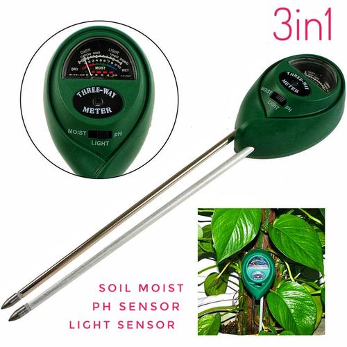 Jual 3 in 1 Sensor Soil Moisture pH+Light Sensor Kelembapan dan pH ...