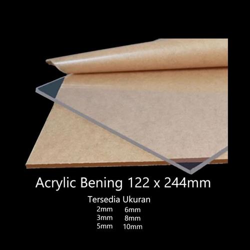 Jual ACRYLIC BENING 5MM UKURAN 122 X 244 MM / AKRILIK 5MM LEMBARAN ...