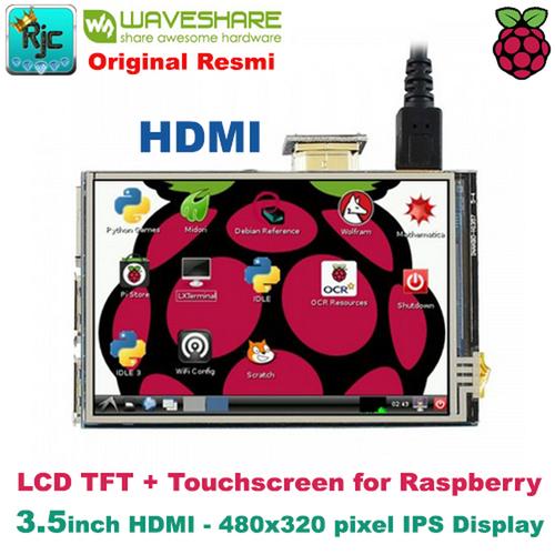 Jual LCD WAVESHARE 3.5" 3.5 inch HDMI IPS LCD Touchscreen Raspberry Pi 3 4B - Kota Bekasi ...