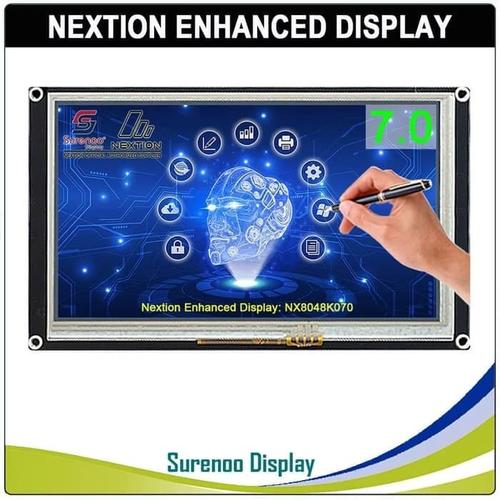 Jual Nextion Enhanced NX8048K070 7 0 HMI LCD Touchscreen Serial USART ...