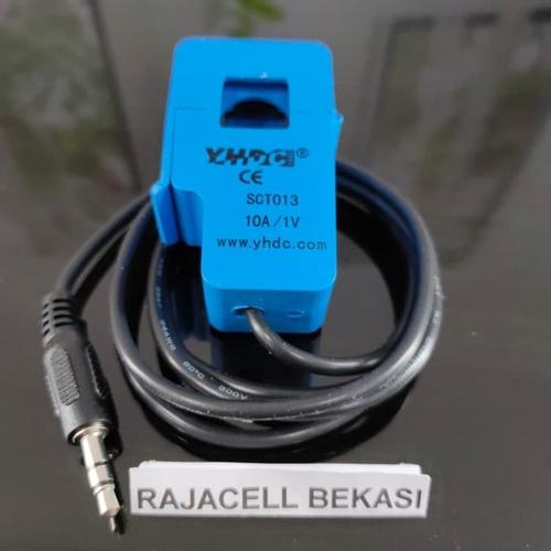 Jual 10A SCT-013-010 Non invasive AC Current Sensor Arus Clamp ...