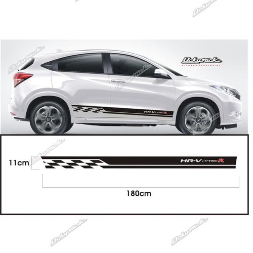 Jual cutting sticker HRV striping body stiker mobil 02 - Jakarta Pusat ...