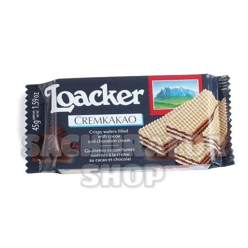 Jual Wafer Rasa Cokelat Loaker Locker Loacker Crispy Wafers Cremkakao ...