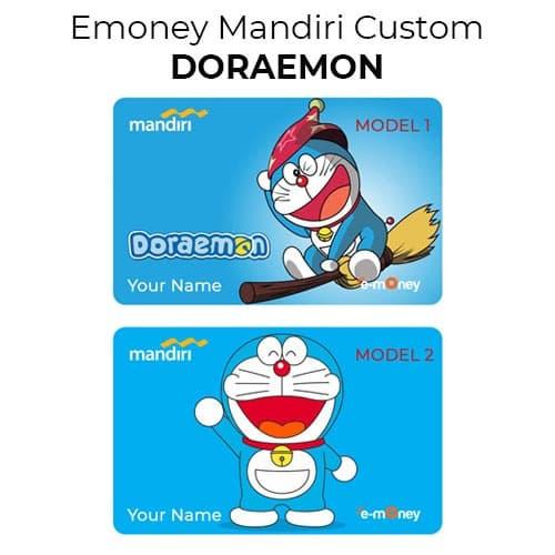 Jual Emoney Mandiri/Flazz BCA Custom 2 sisi - DORAEMON - FLAZZ BCA GEN ...