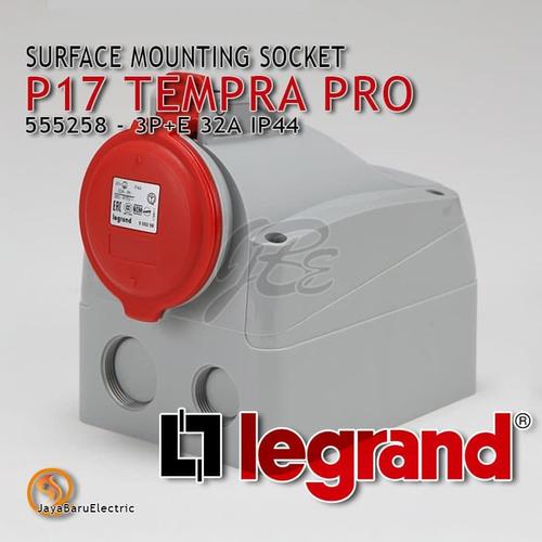 Jual Legrand Surface Mounting Socket 3P+E / 4 Pin 32A P17 Tempra Pro 555258 - Jakarta Barat ...