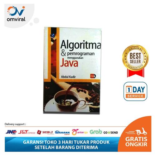 Jual Buku Algoritma dan Pemograman Menggunakan Java + CD - Kab. Bekasi ...