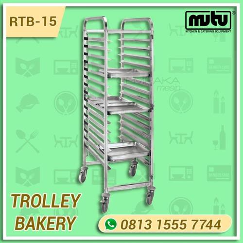 Jual Troly Roti | Rack Trolley Bakery Pan MUTU RTB-15 Pengiriman Ke ...