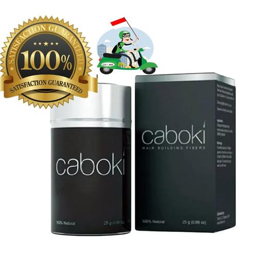 Jual CABOKI Hair Fiber 25g ORIGINAL 100%! - REFILL BLACK30g - Jakarta ...