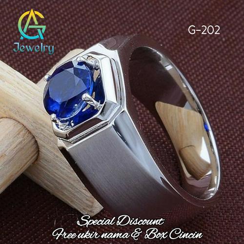Jual Cincin Perak Pria Emban 925% Silver G-202 - Kota Yogyakarta - Gifa ...