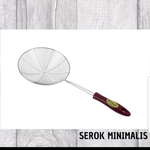 Jual Serok Minyak Stainless / Serokan Makan Minimalis 22 CM /Saringan ...
