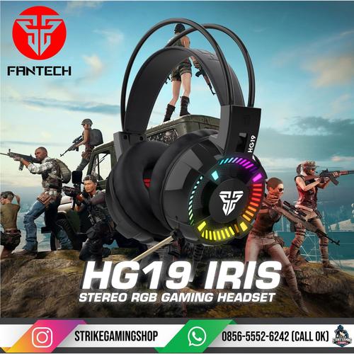 Jual FANTECH HG19 IRIS STEREO RGB GAMING HEADSET - Kota Surabaya ...