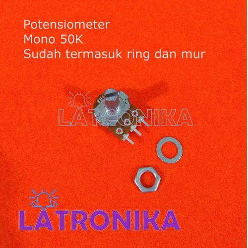 Jual Potensiometer 50K Mono Potensio 50 K Potentiometer Variable ...