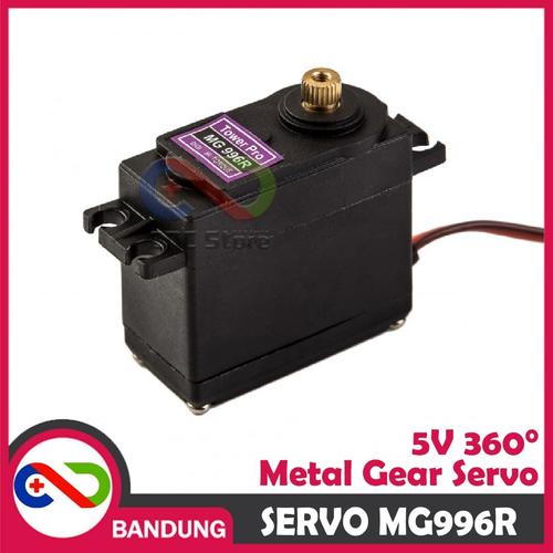 Promo MOTOR SERVO MG996R MG996 METAL GEAR 360 DEGREE CONTINUOUS - Kota ...