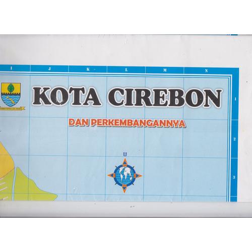 Jual PETA LIPAT : KOTA CIREBON DAN PERKEMBANGANNYA - Kab. Bantul ...